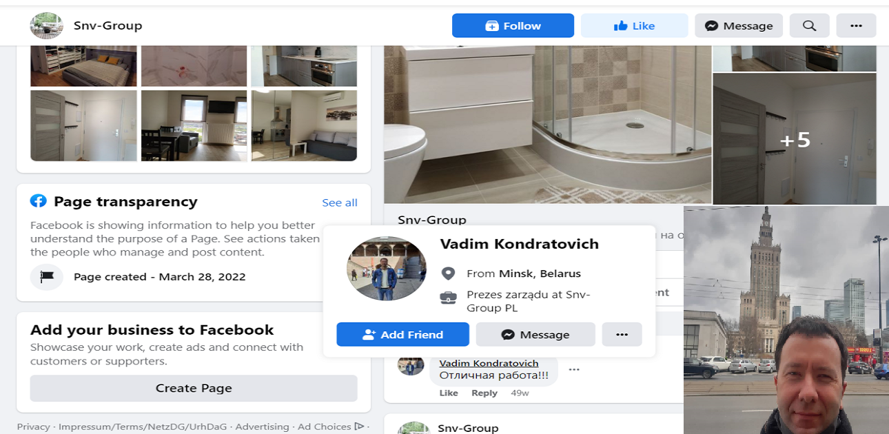 SNV-GROUP - Bauunternehmen - Bewertung von snv-group.pl